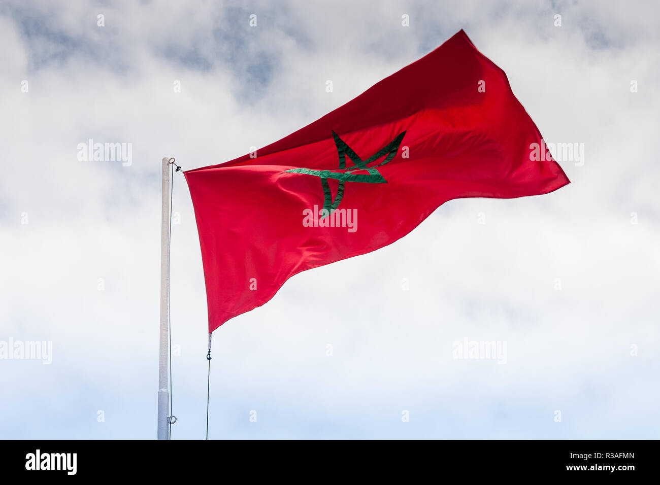 Moroco flag hi-res stock photography and images - Alamy