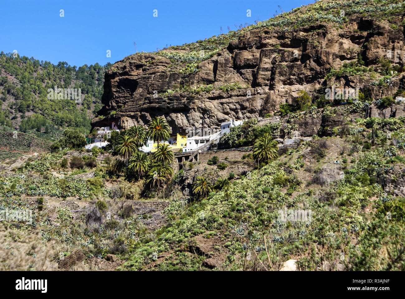 beautiful mountain scape panorama in gran canaria,spain Stock Photo - Alamy