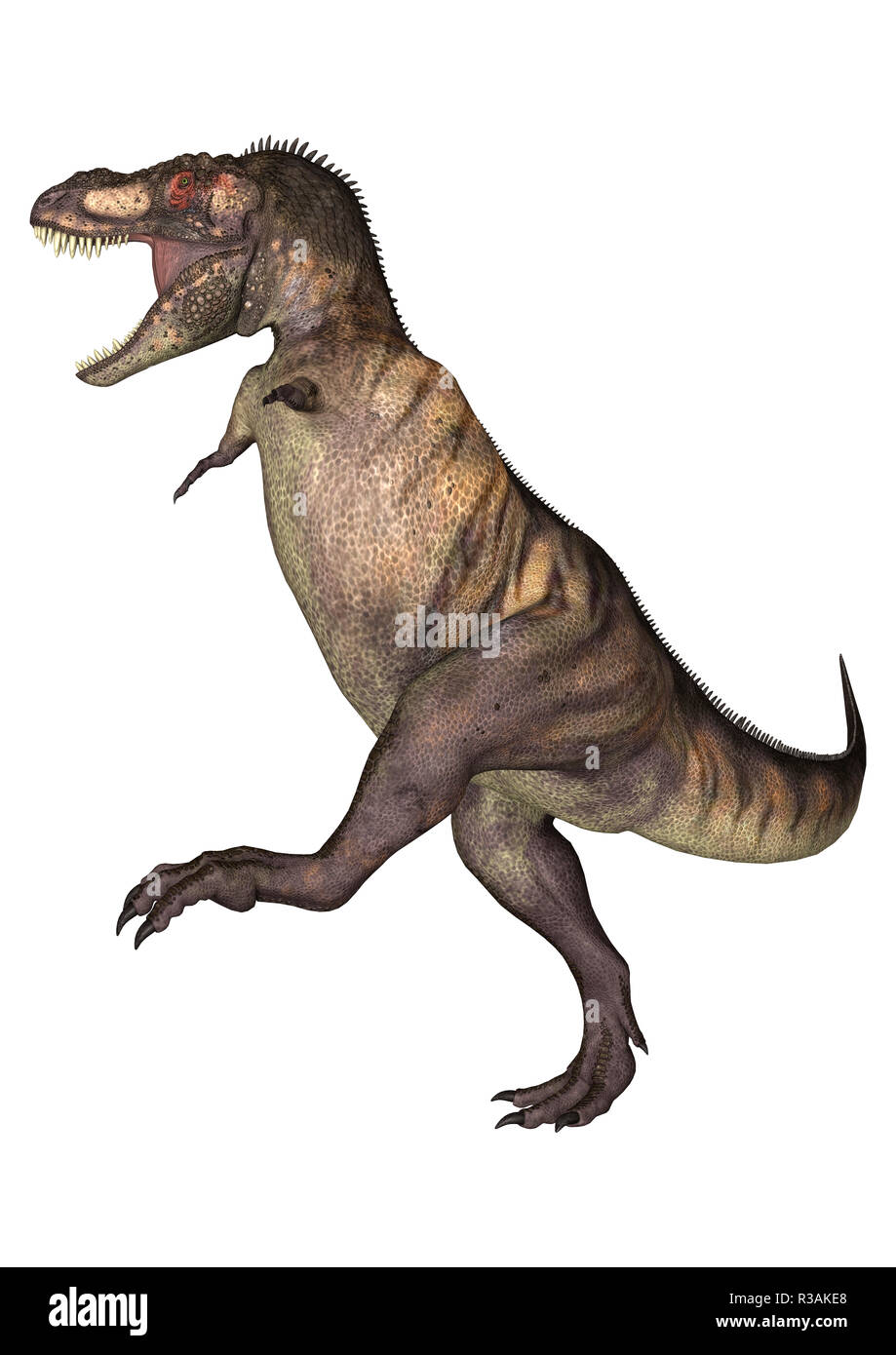 Prehistoric dinosaur dino jumping animal hi-res stock photography and ...
