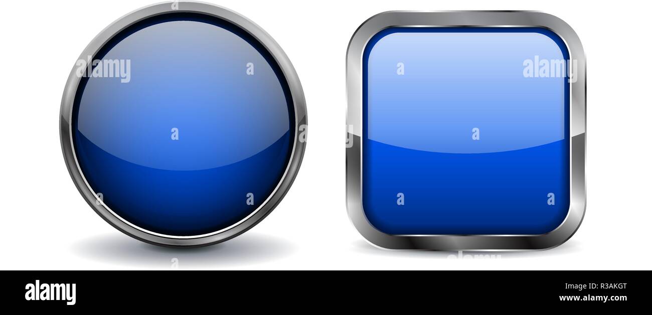 Chrome and blue Stock Vector Images - Alamy