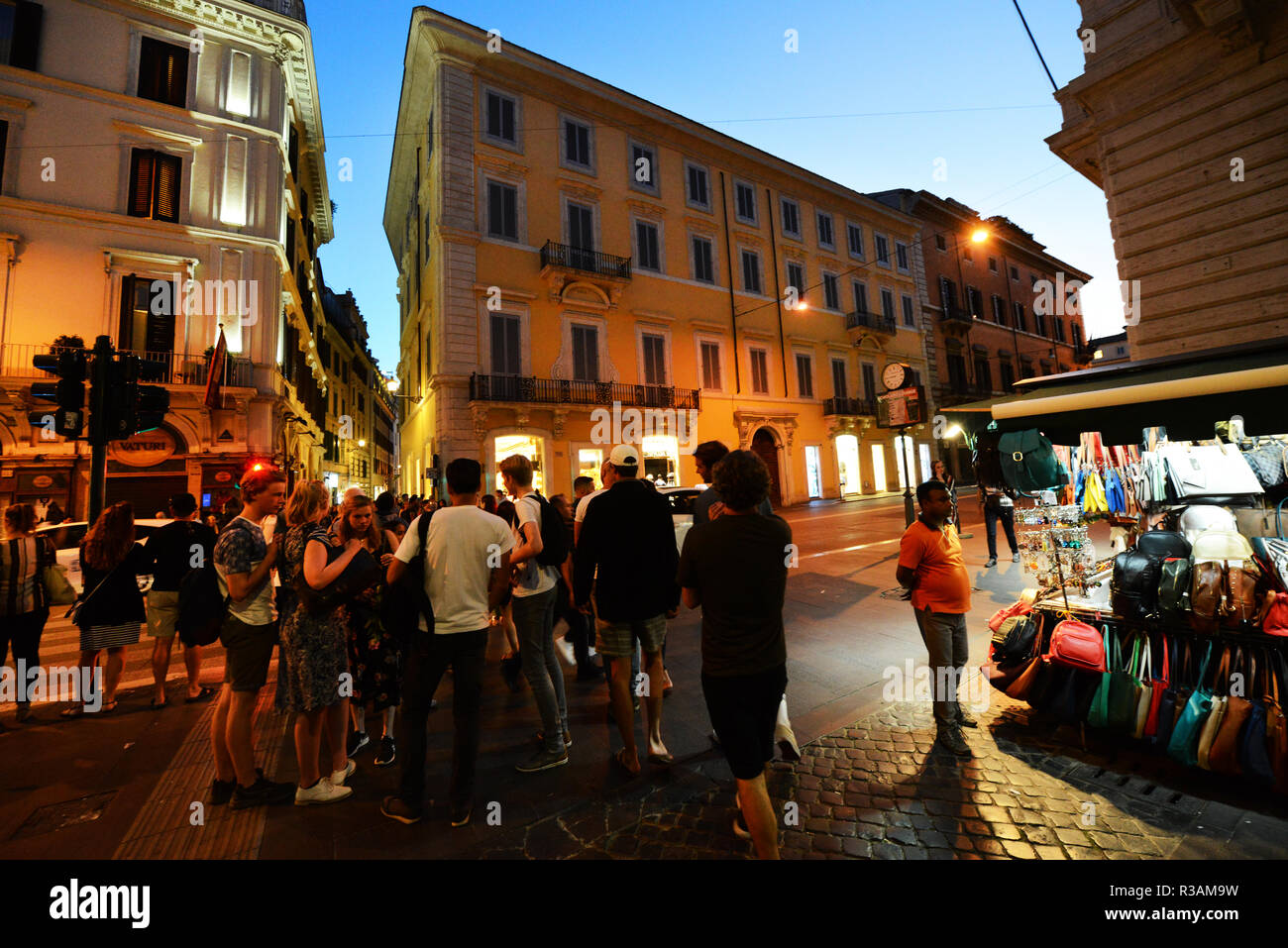 Rome italy via del corso hi-res stock photography and images - Alamy