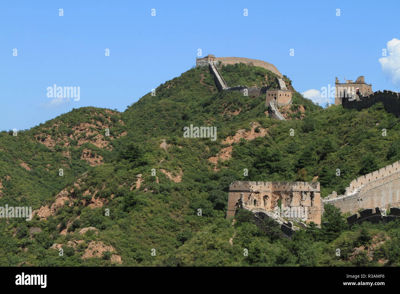 the great wall at jinshanling Stock Photo - Alamy