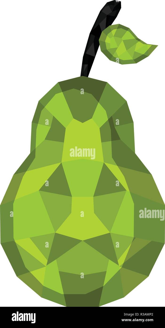 Symbol pear icon image Stock Vector Images - Alamy