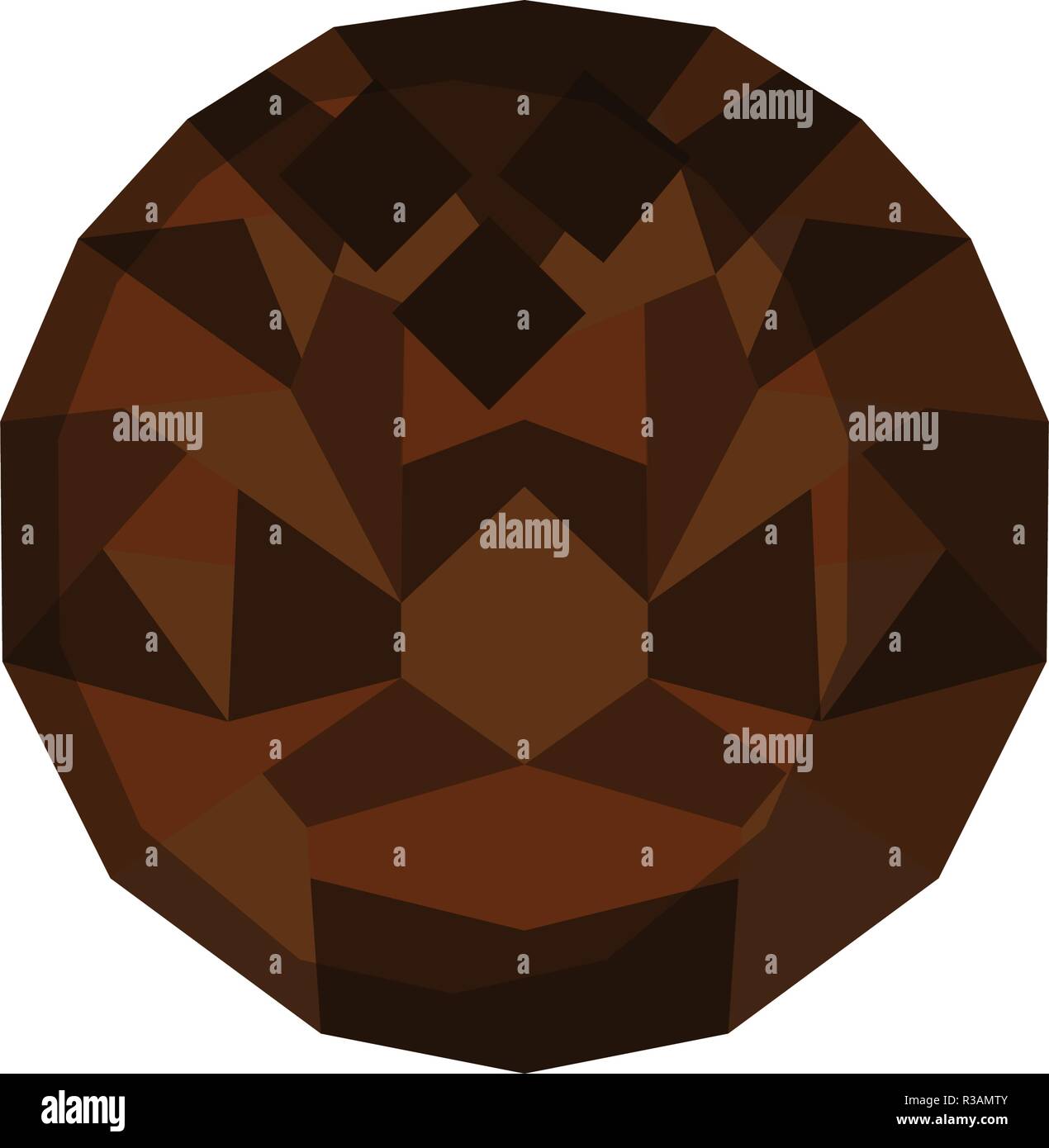 Coconut triangle Stock Vector Images - Alamy