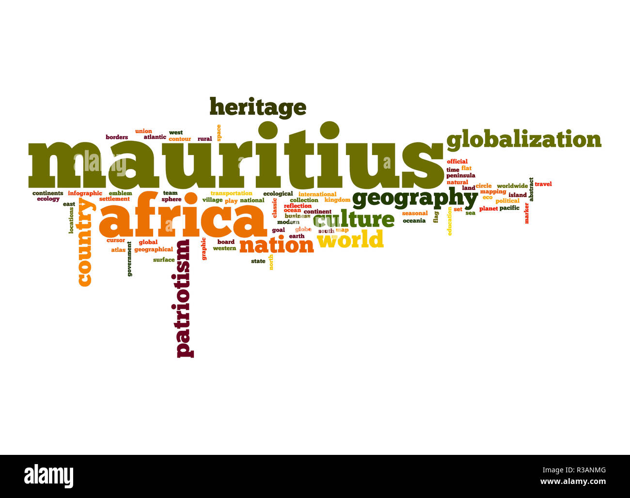 Village mauritius Cut Out Stock Images & Pictures - Alamy