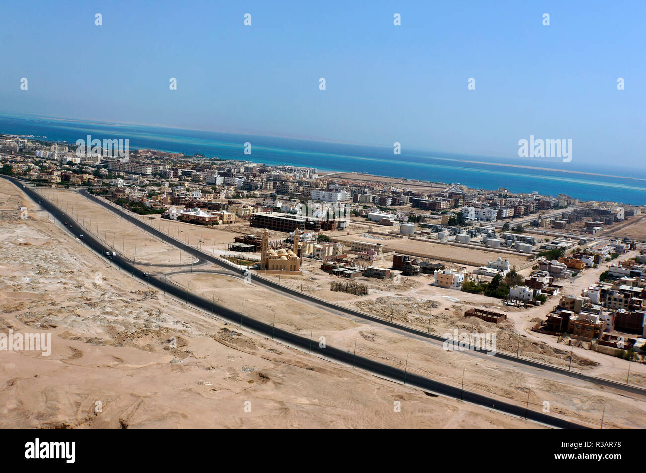 development area in hurghada Stock Photo - Alamy
