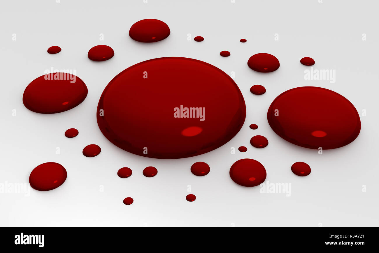 drops of blood Stock Photo - Alamy