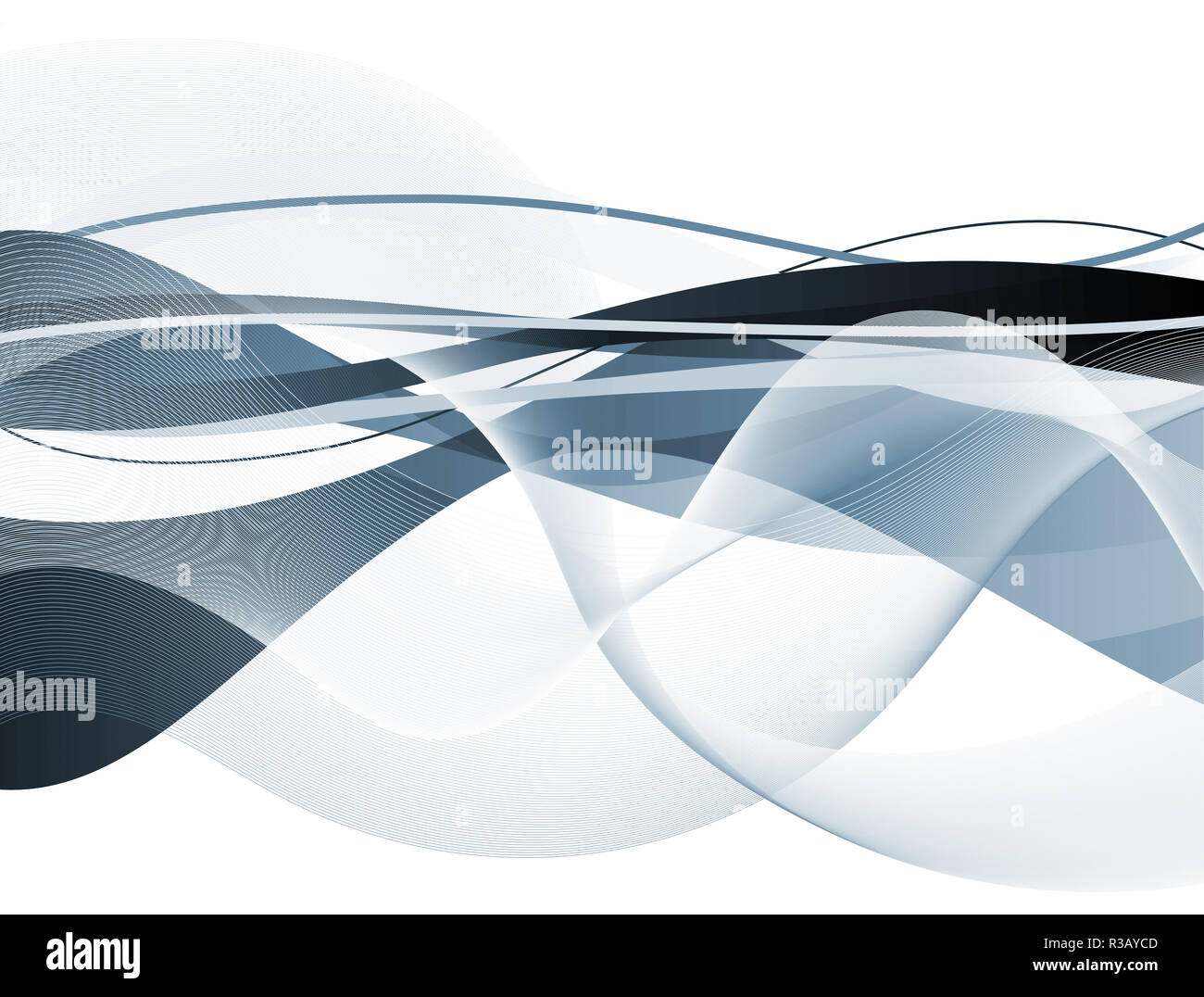 waves lines motion Stock Photo - Alamy