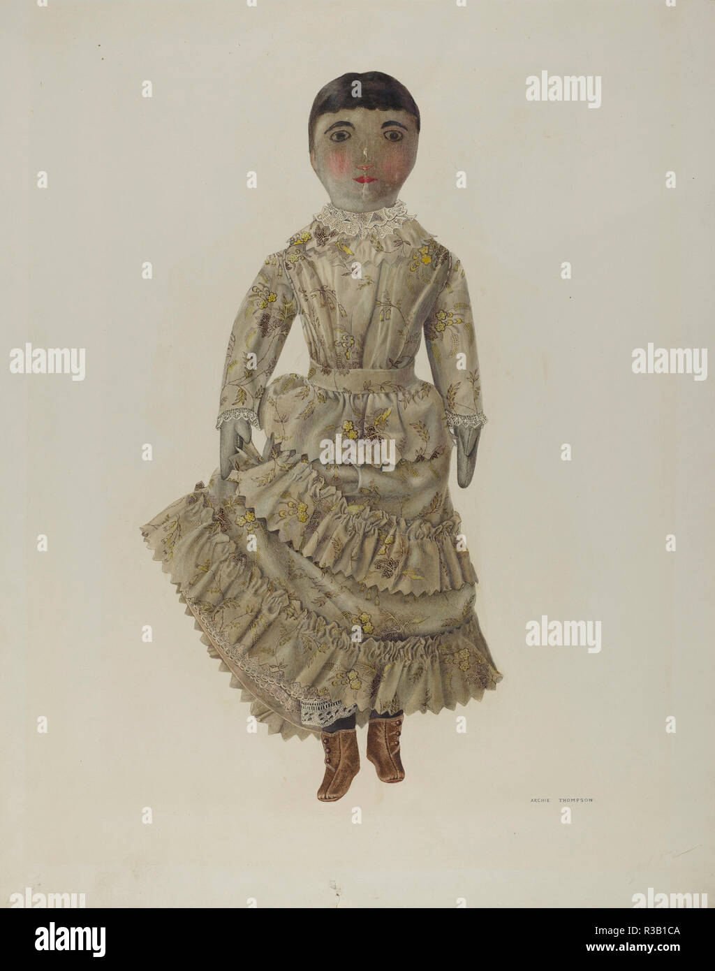 Rag Doll. Dated: c. 1940. Dimensions: overall: 66 x 52.3 cm (26 x 20 9/ ...