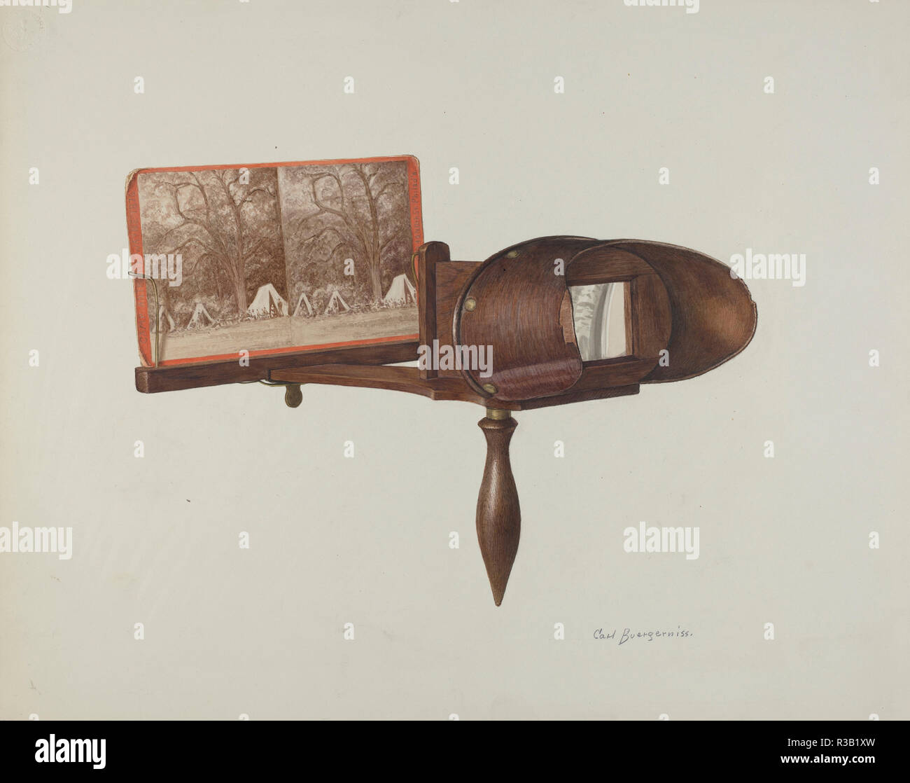 Stereoscope. Dated: 1940. Dimensions: overall: 36.5 x 45.6 cm (14 3/8 x ...