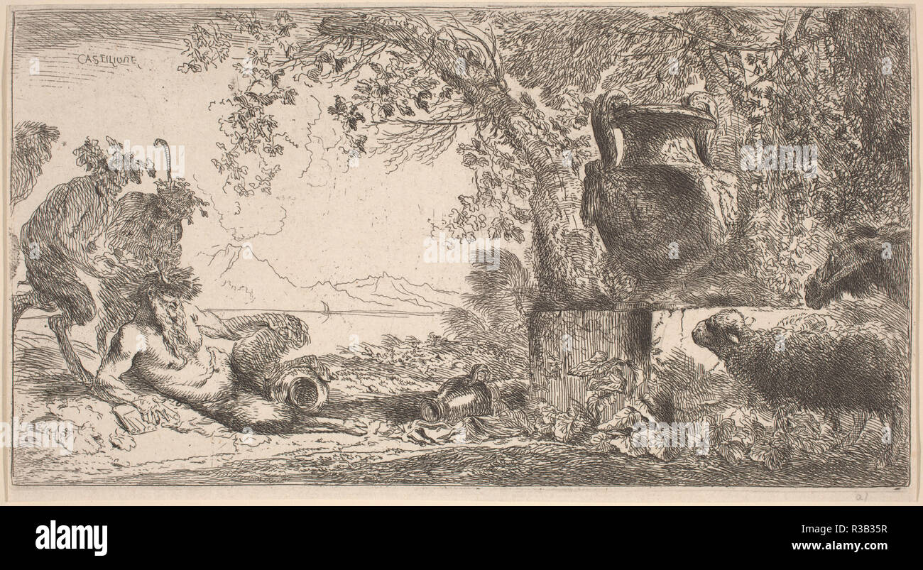 Etching with tonal wiping on laid paper hi-res stock photography and ...