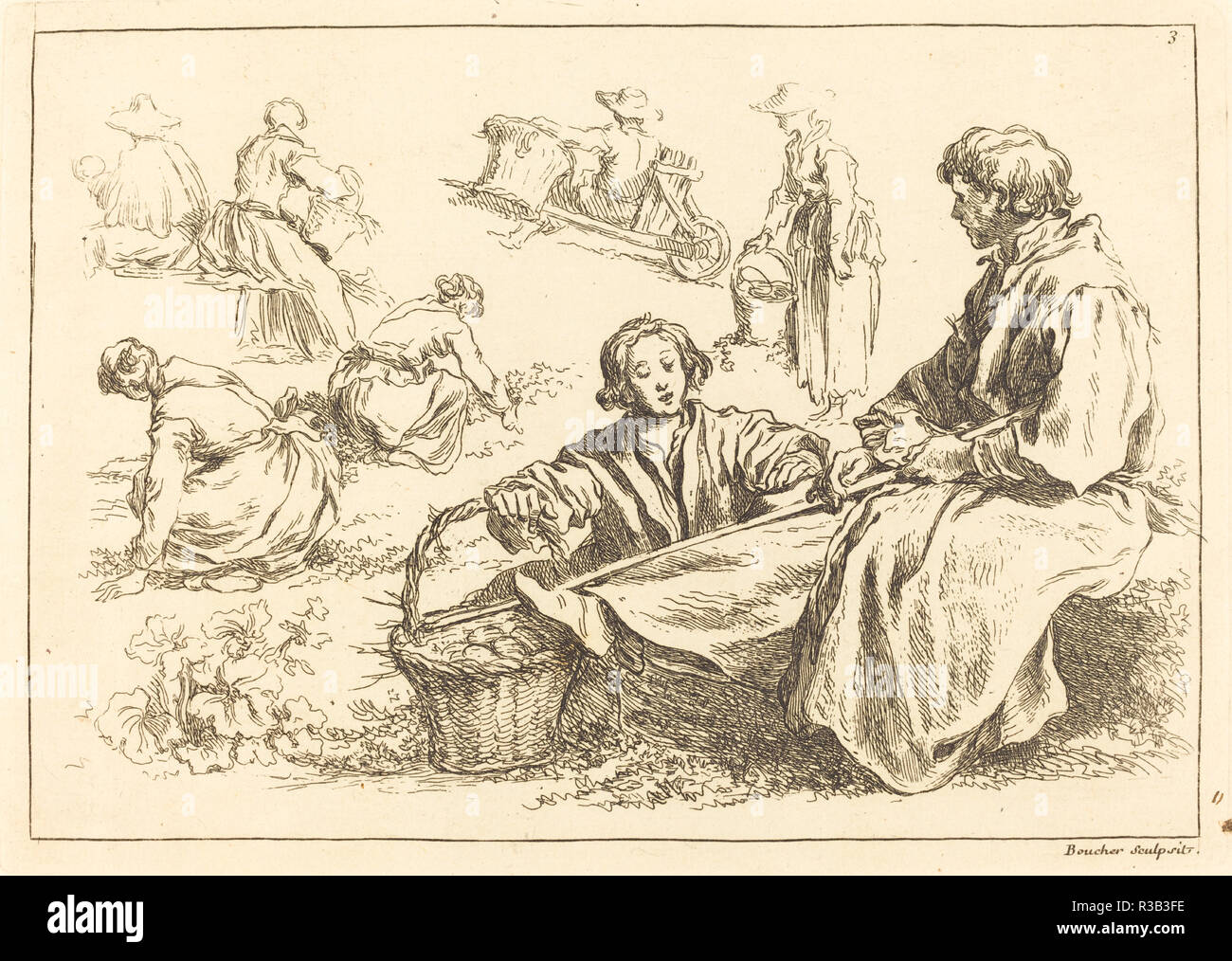 French peasants 18th century hi-res stock photography and images - Alamy