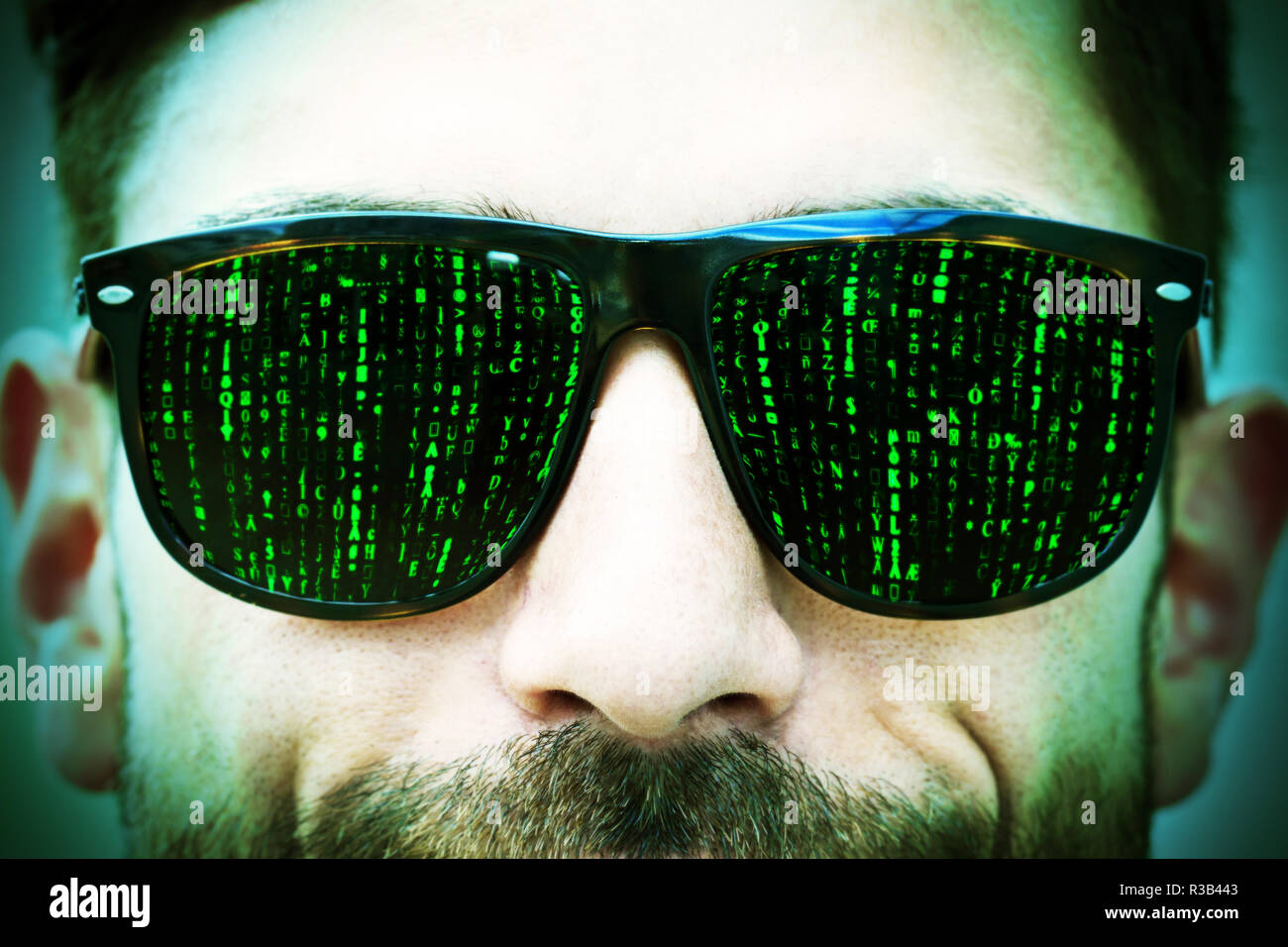 Face of the future matrix hi-res stock photography and images - Alamy