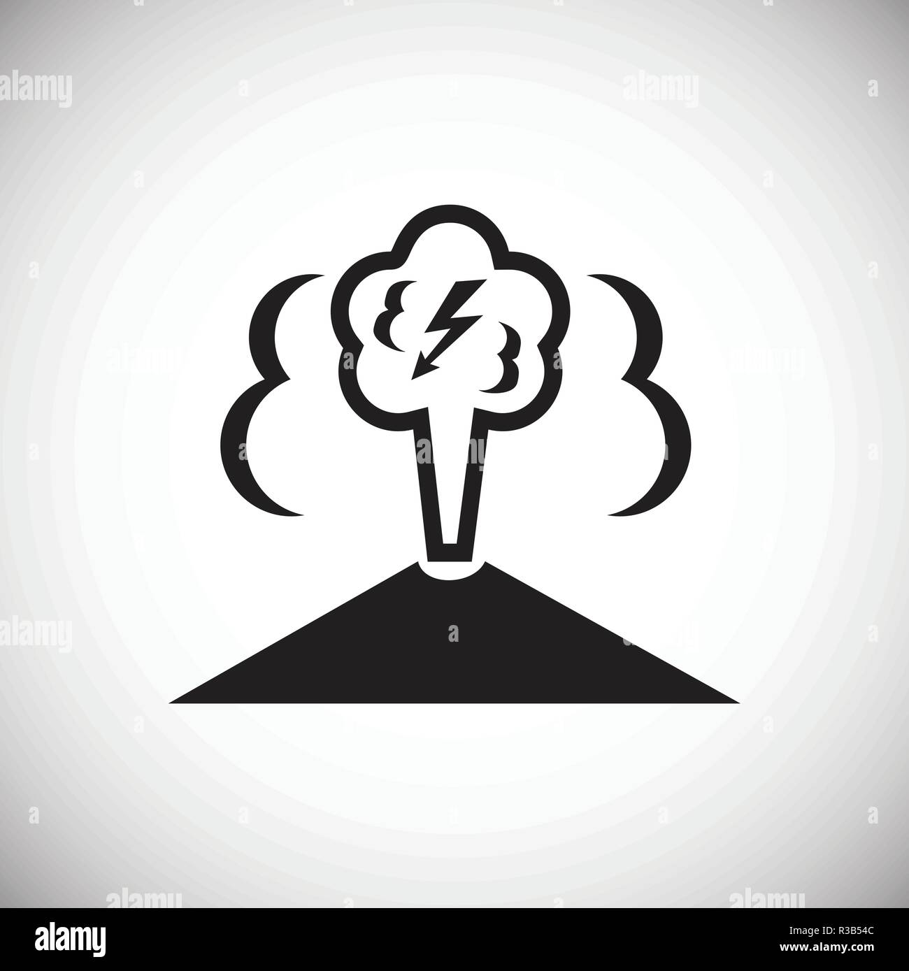 Geo thermal energy on white background icon Stock Vector Image & Art ...