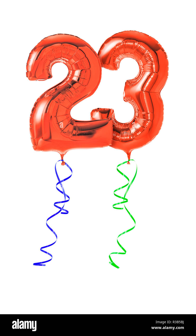 3d number 23 hi-res stock photography and images - Alamy
