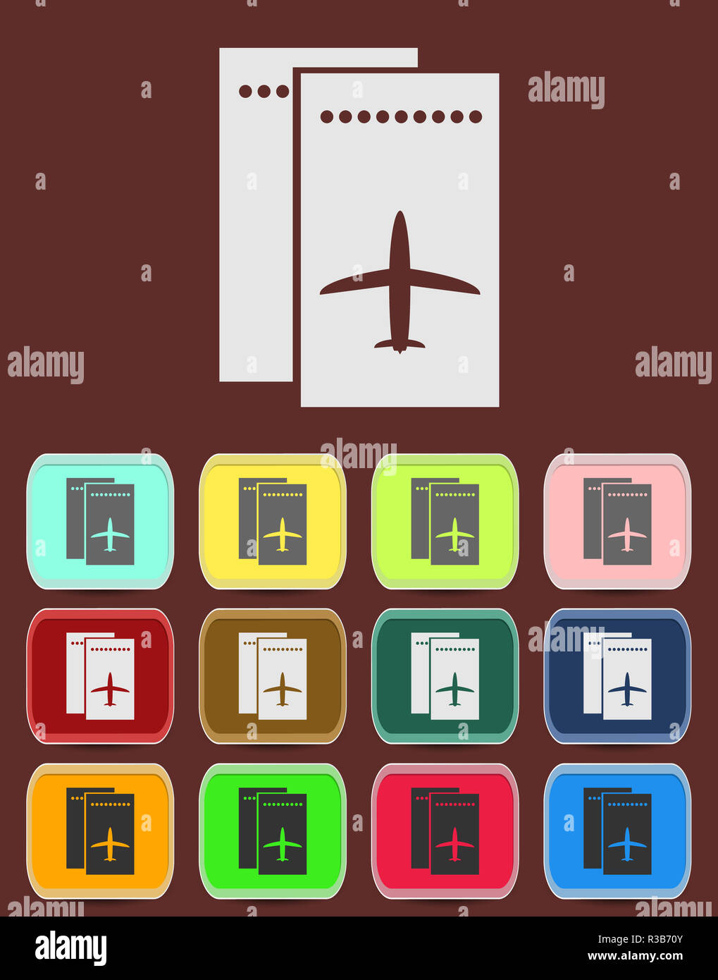 Aircraft seating plan hi-res stock photography and images - Alamy