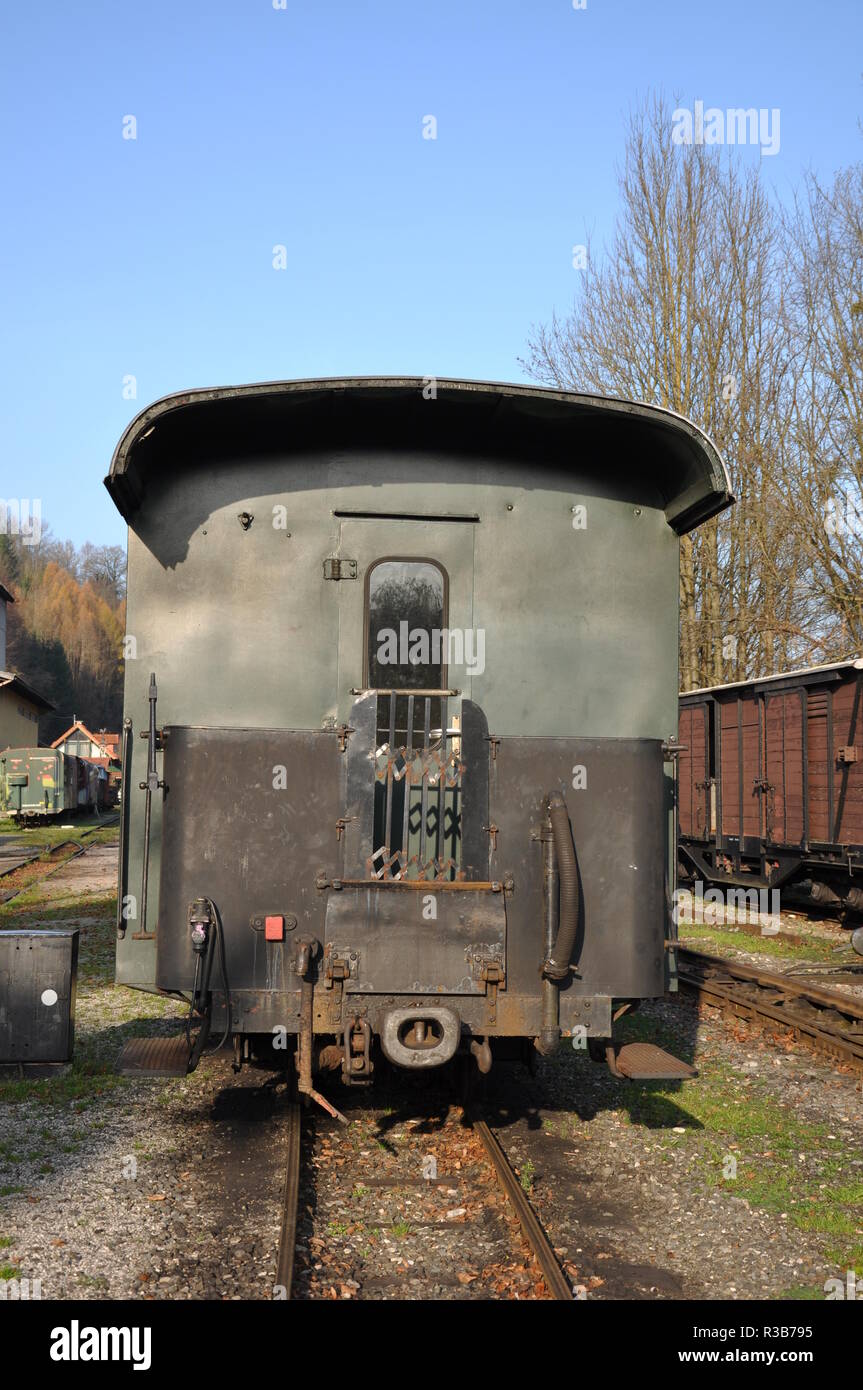 passenger cars railway Stock Photo - Alamy