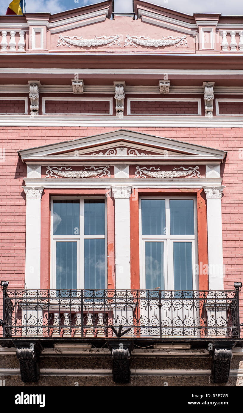 Windows with balcony Stock Photo - Alamy