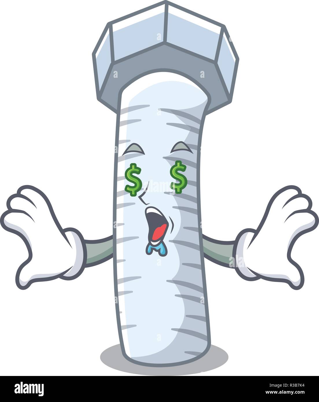 Money eye cartoon bolts closeup on the car Stock Vector Image & Art - Alamy