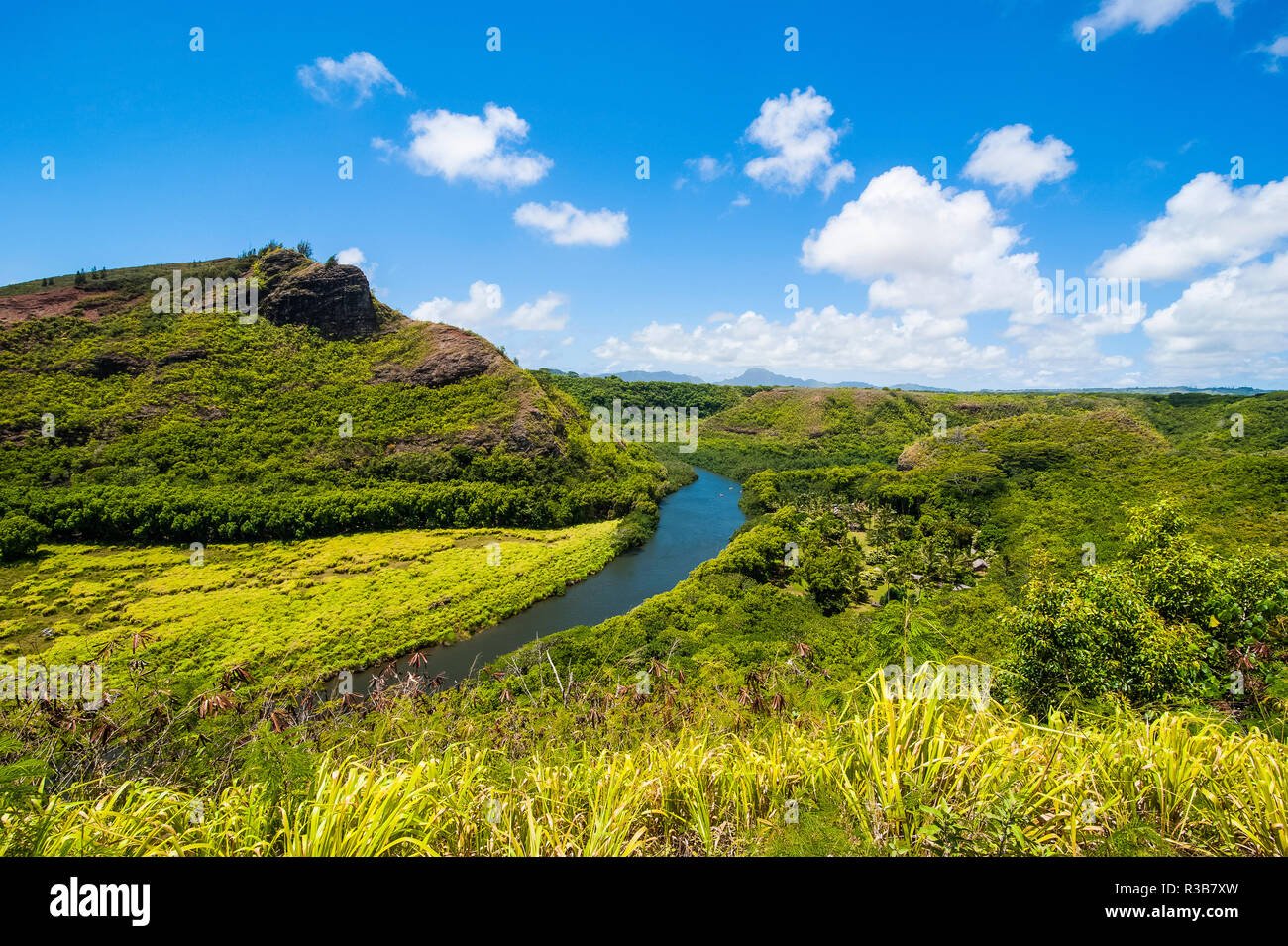 Green hawaii hi-res stock photography and images - Alamy