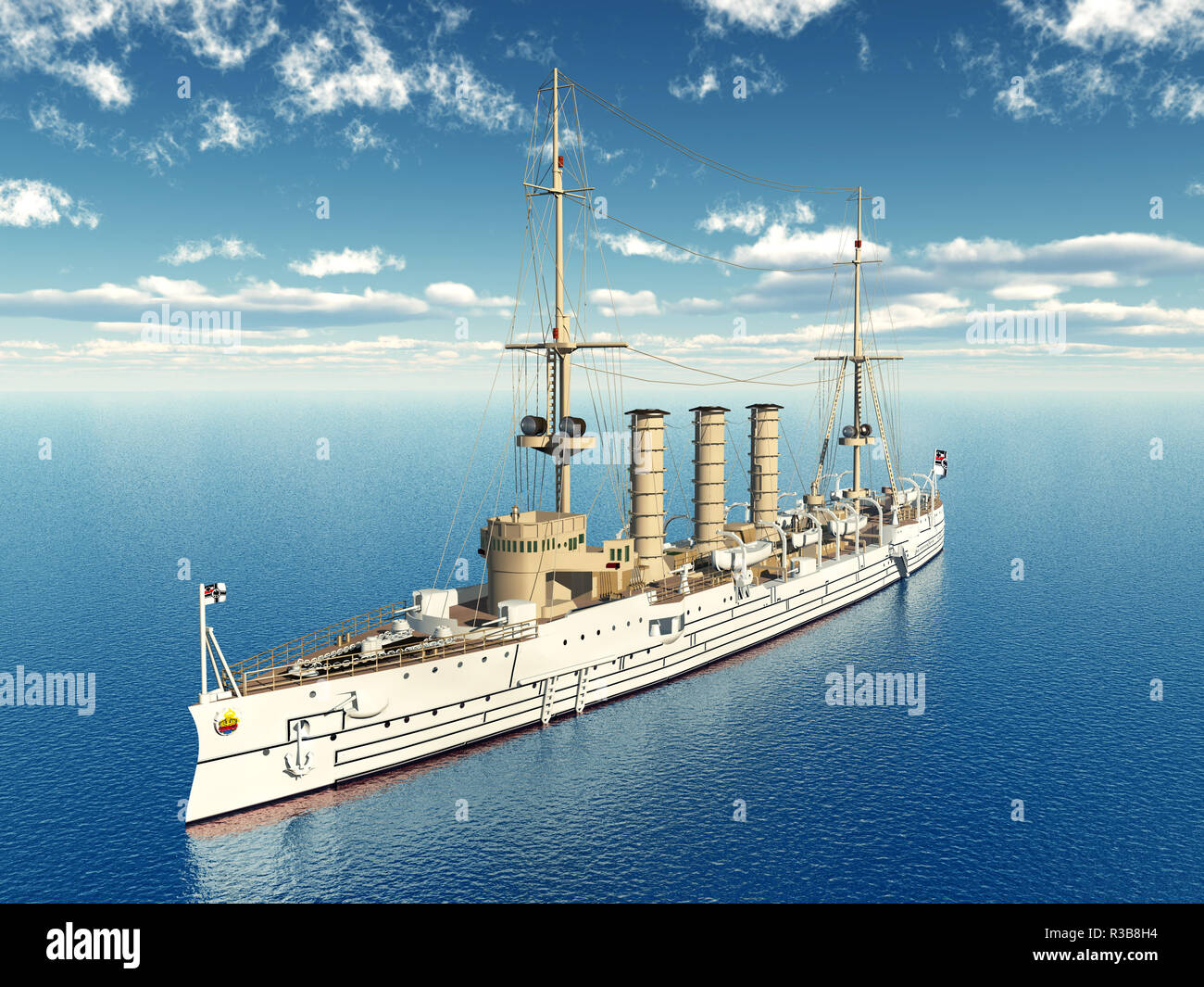 german light cruiser Stock Photo - Alamy