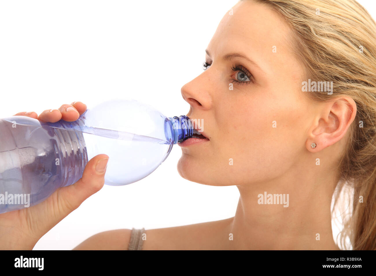 woman drinking water Stock Photo - Alamy