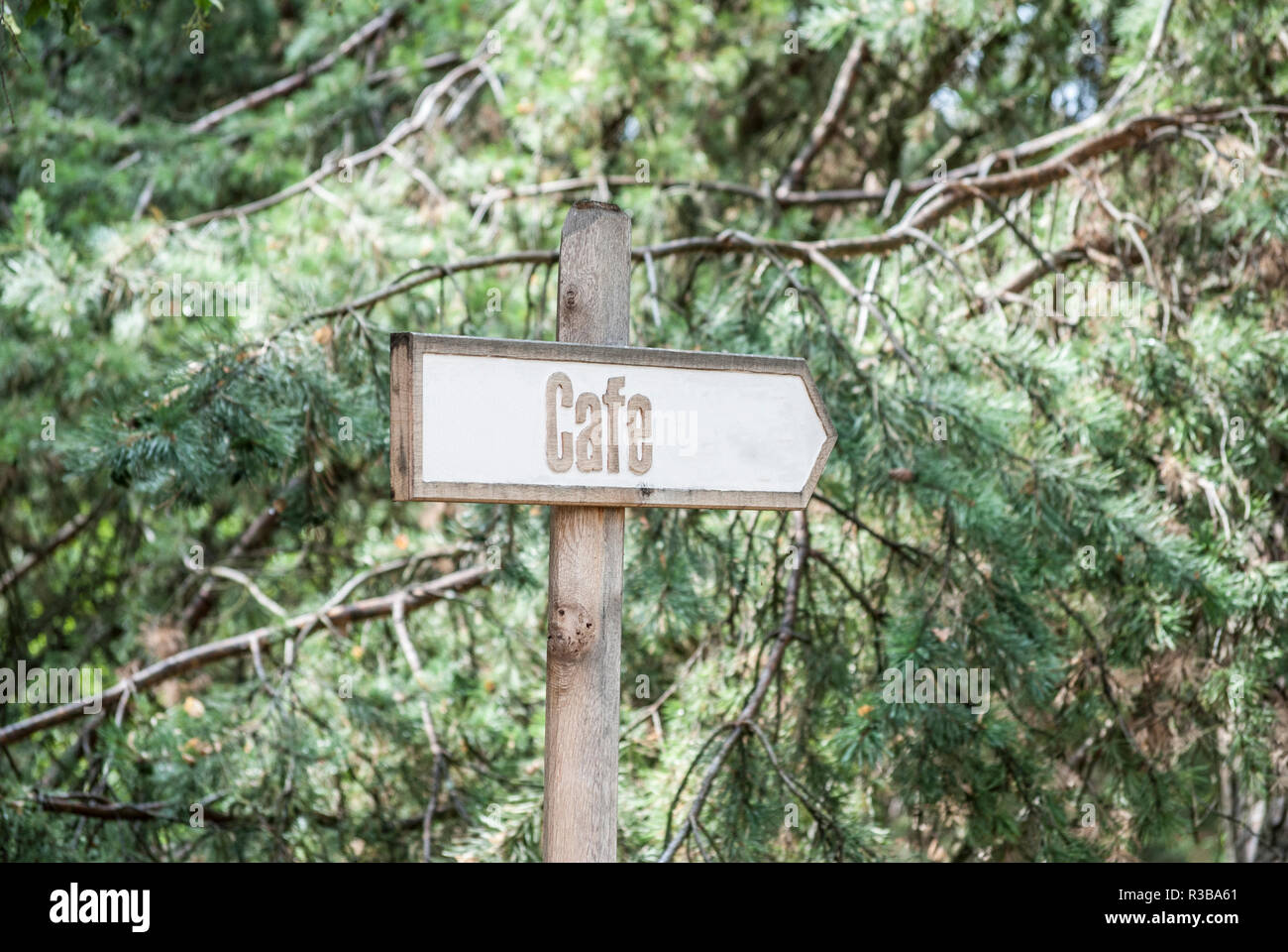 Cafe sign letters hi-res stock photography and images - Alamy