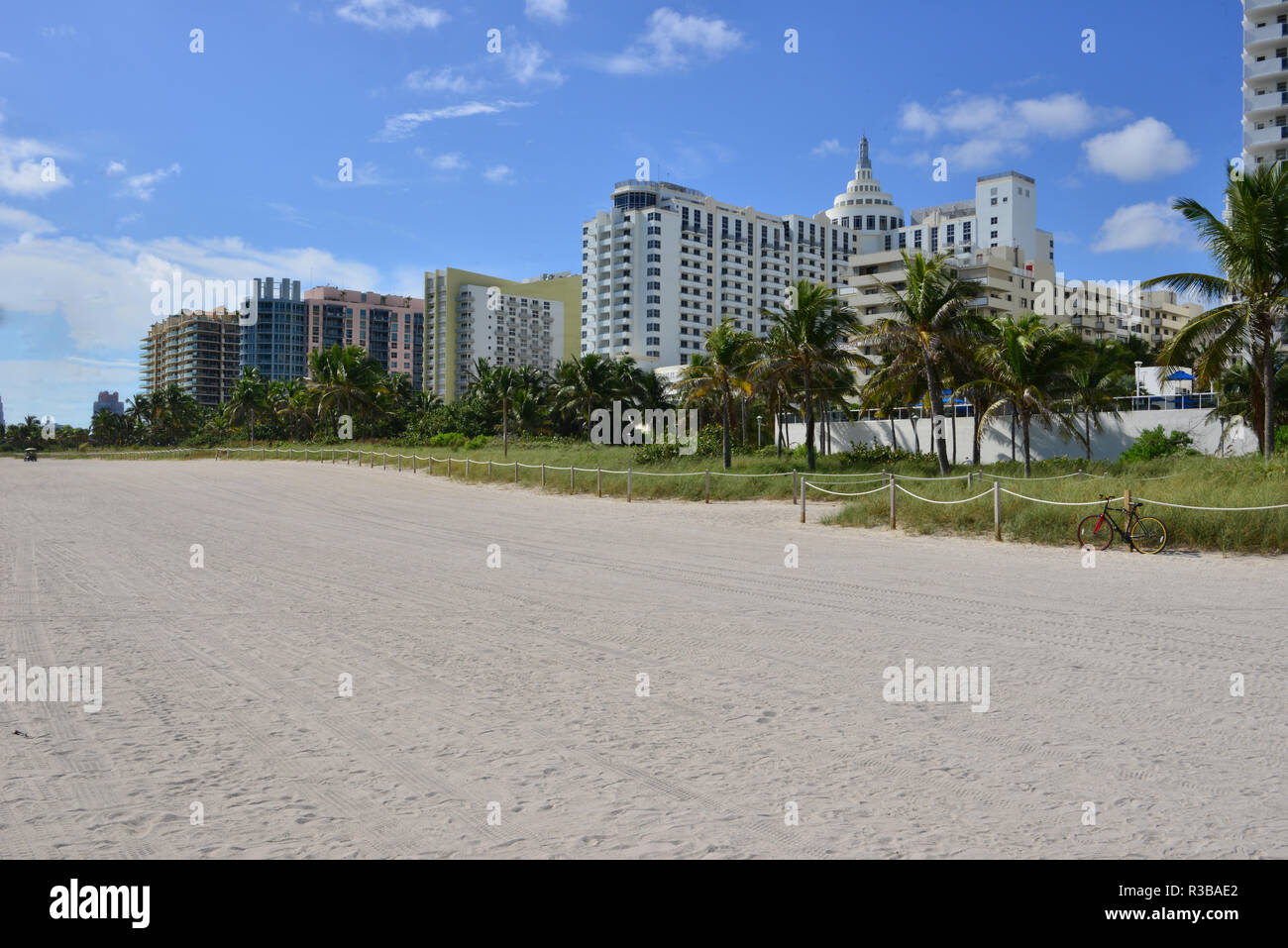 South Beach Miami Florida in winter Stock Photo - Alamy