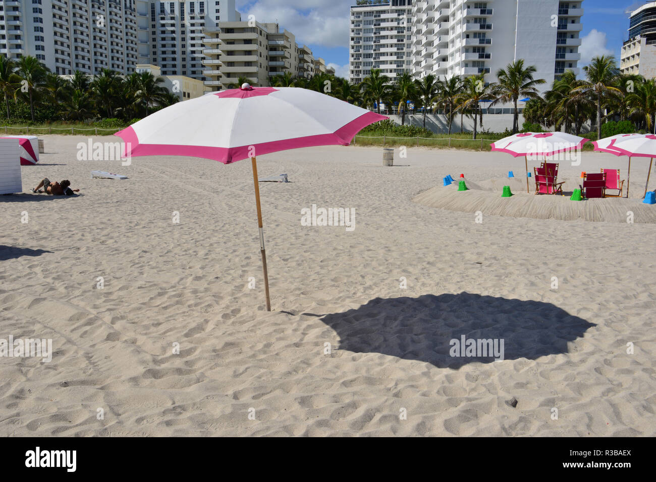 South Beach Miami Florida in winter Stock Photo - Alamy