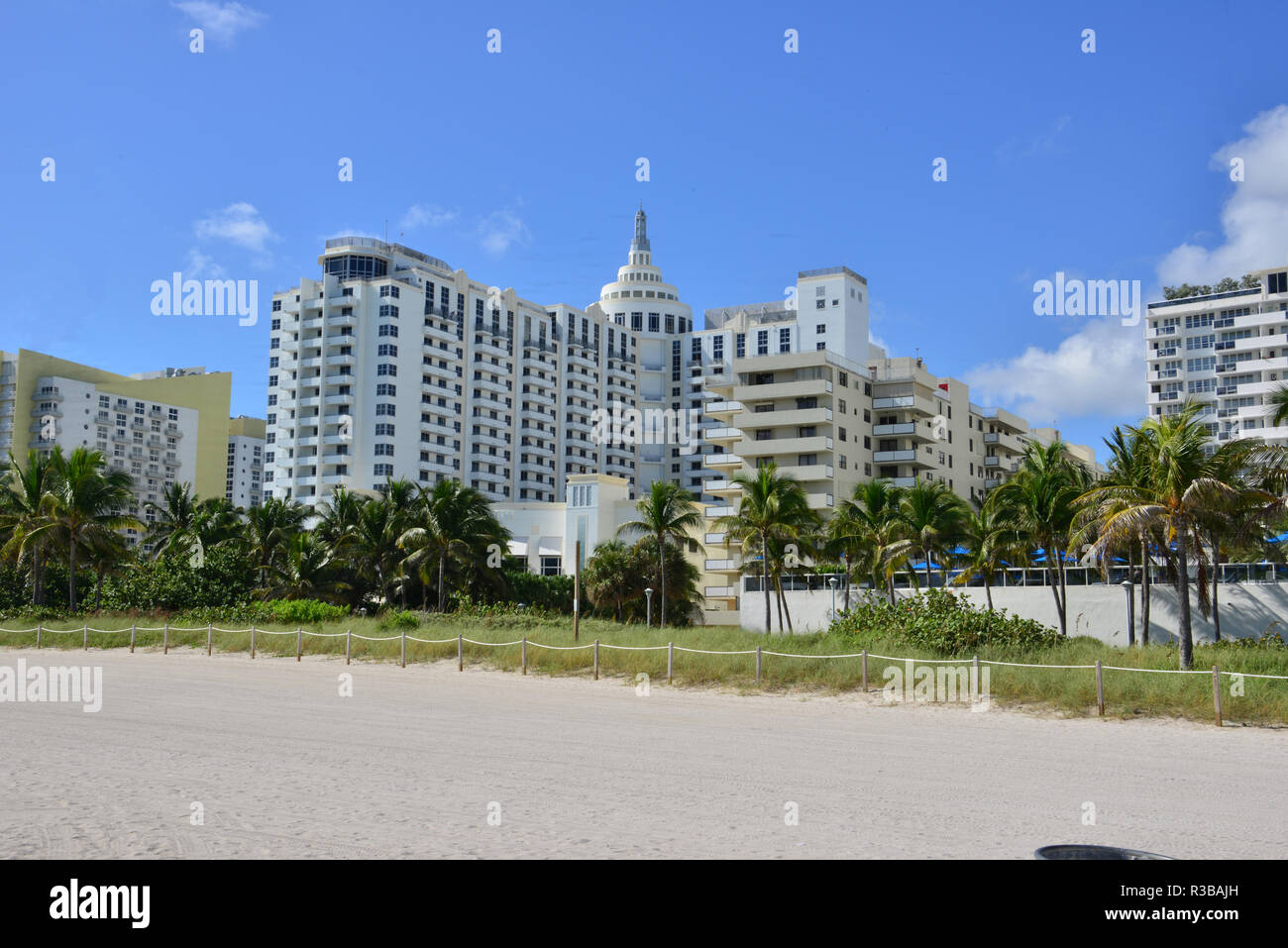 South Beach Miami Florida in winter Stock Photo - Alamy