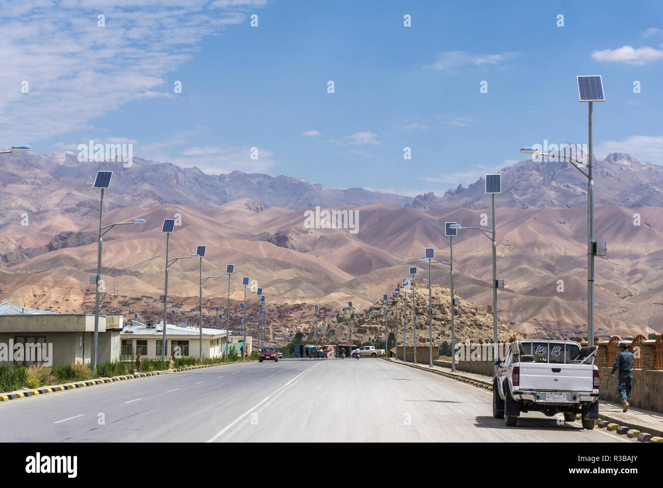 The main street in Bamyan City, Afghanistan Stock Photo - Alamy