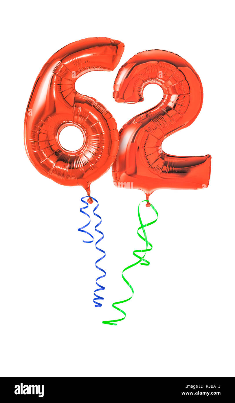 3d number 62 hi-res stock photography and images - Alamy