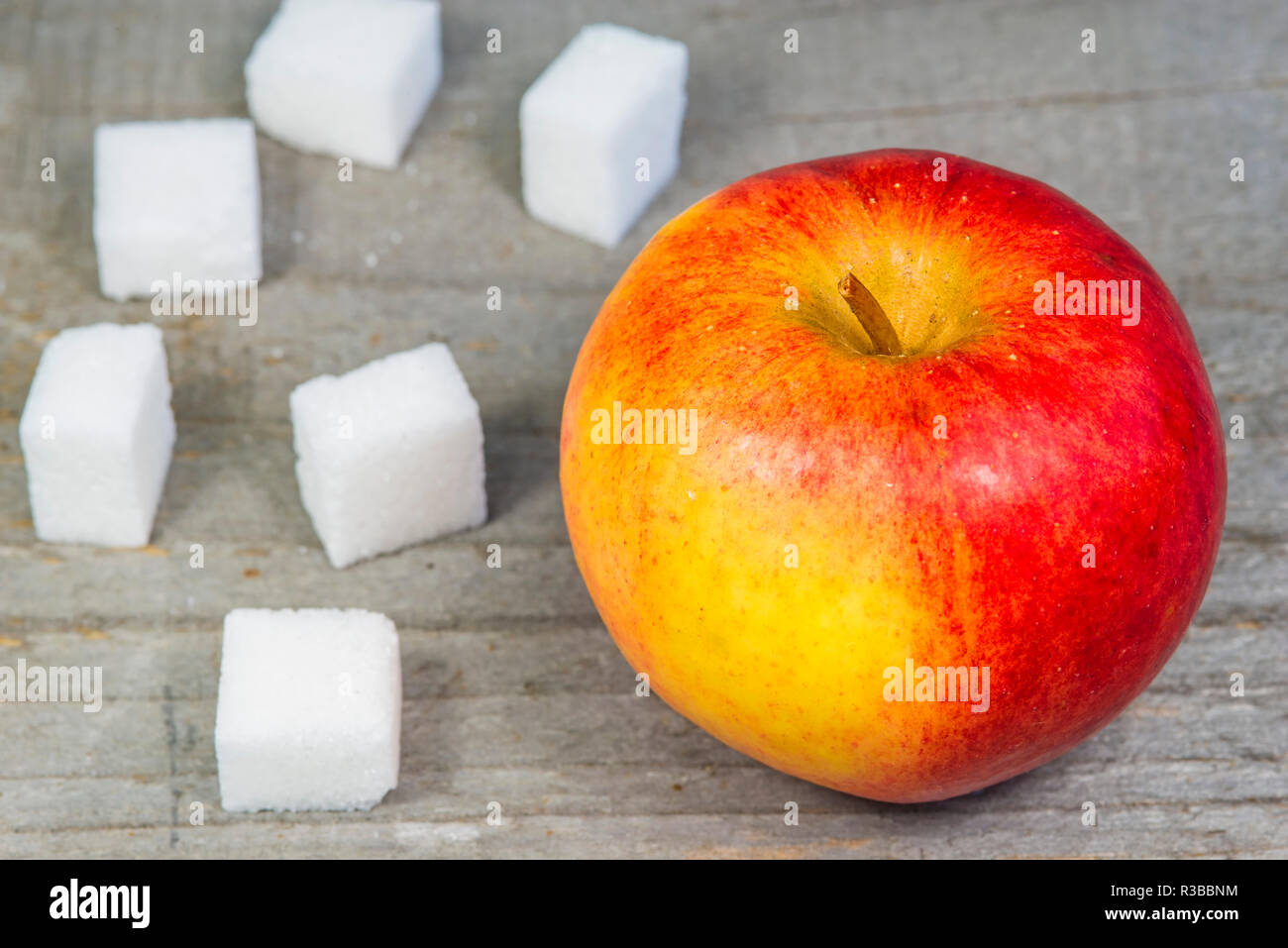 Apples and sugar cubes hi-res stock photography and images - Alamy