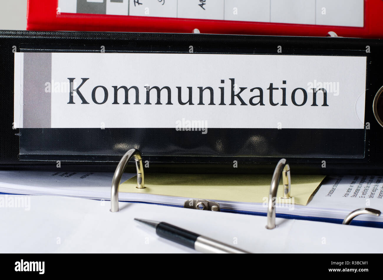 file back communication Stock Photo - Alamy