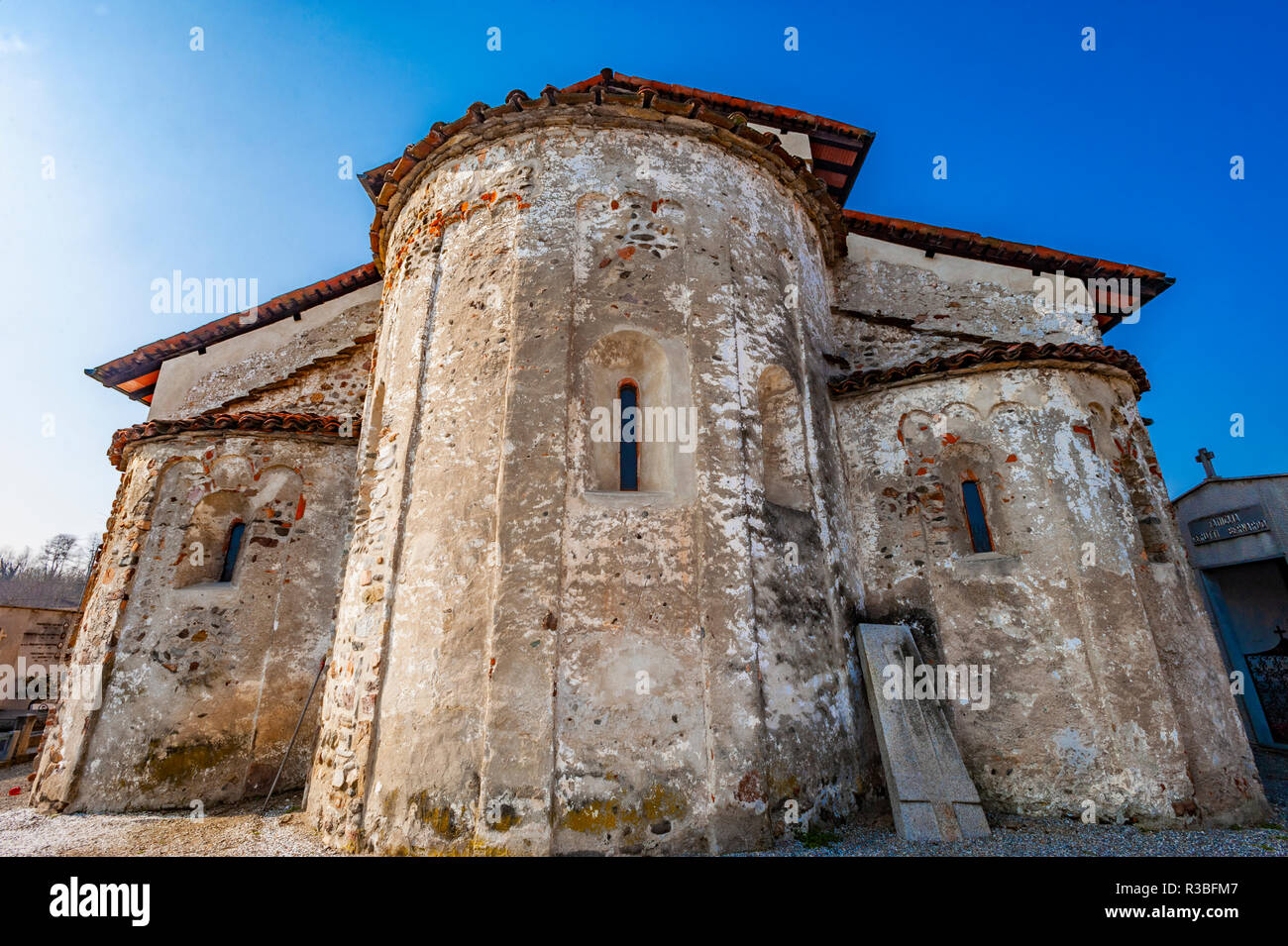 Italia-Piemonte-Valsesia Serravalle Sesia Pieve Santa Maria di Naula ...