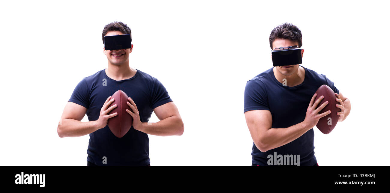 Digital composite rugby player Cut Out Stock Images & Pictures - Alamy