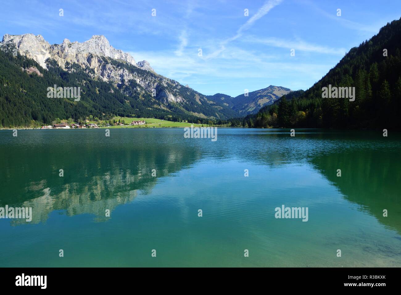 mountain lake in the alps Stock Photo - Alamy