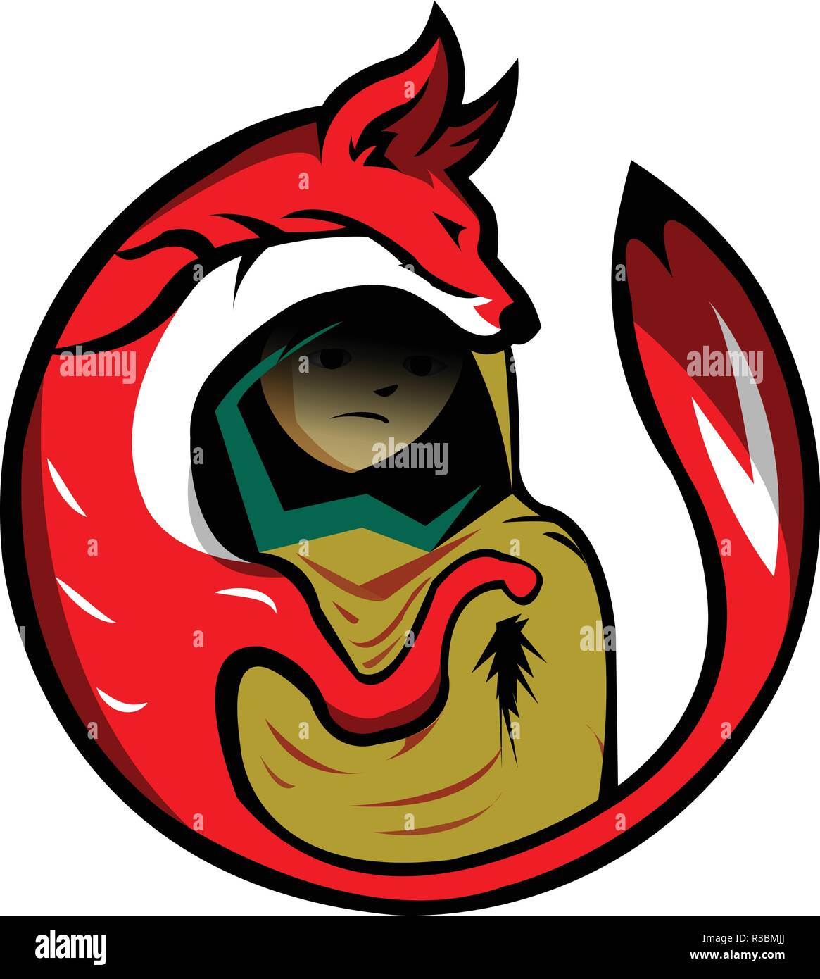 Fox share Stock Vector Images - Alamy