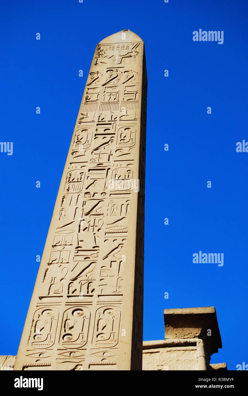 Statues, ruins, temples of ancient Egypt Stock Photo - Alamy