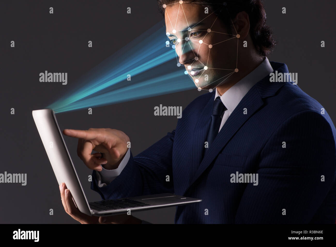 Concept of face recognition software and hardware Stock Photo - Alamy