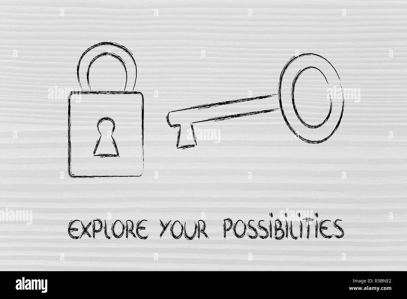 Desire lock Black and White Stock Photos & Images - Alamy