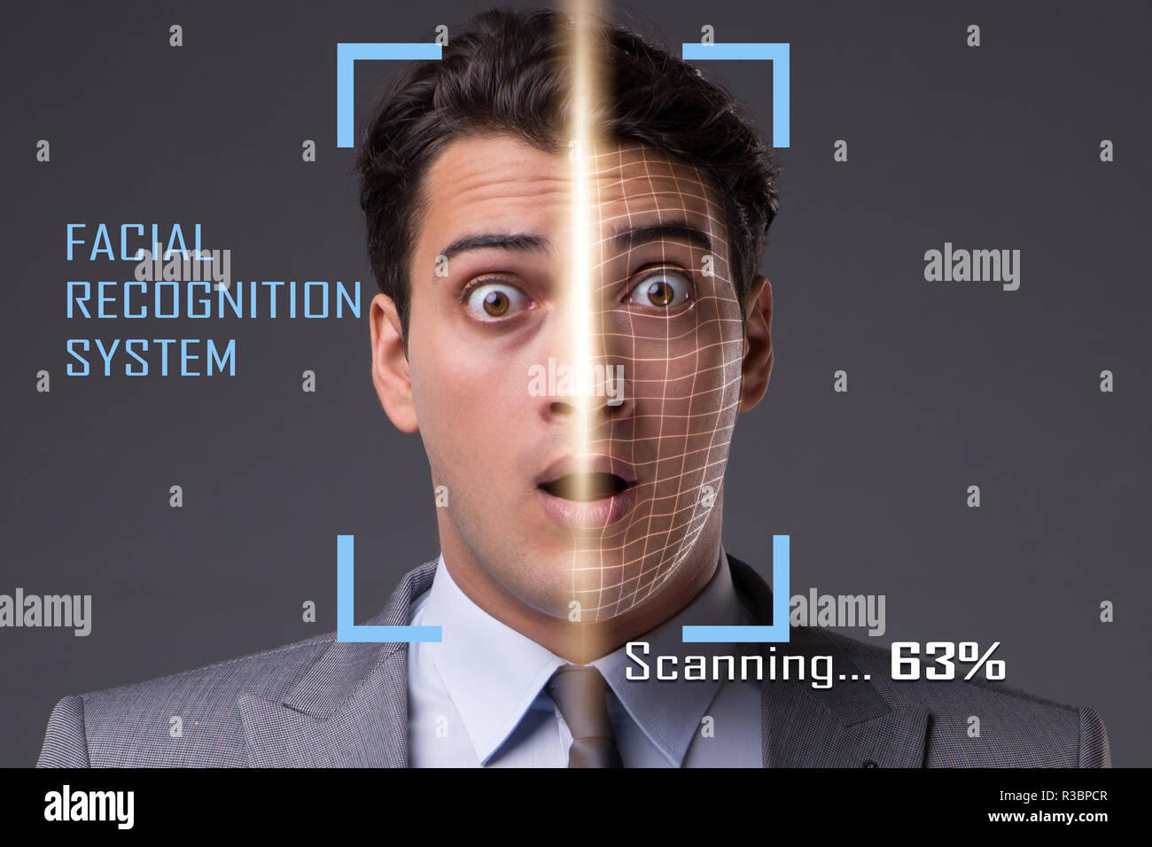 Concept of face recognition software and hardware Stock Photo - Alamy