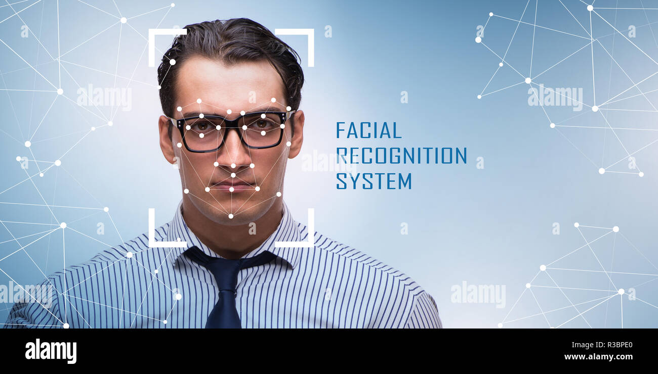 Concept of face recognition software and hardware Stock Photo - Alamy