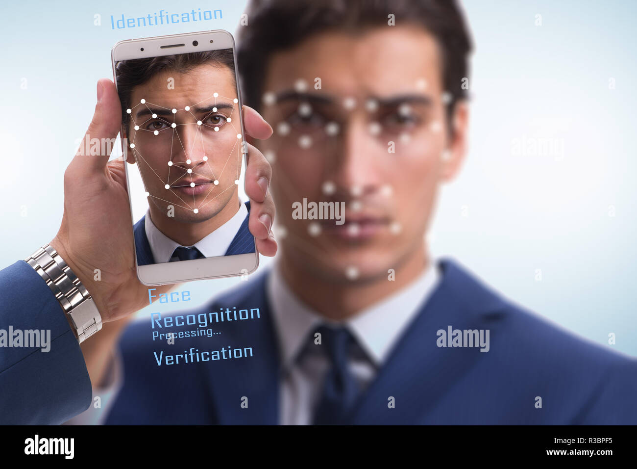 Concept of face recognition software and hardware Stock Photo - Alamy