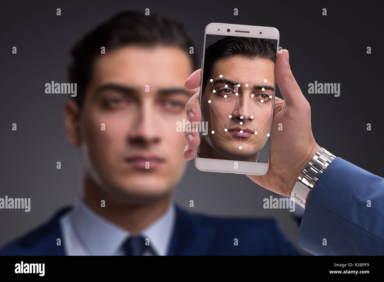 Concept of face recognition software and hardware Stock Photo - Alamy