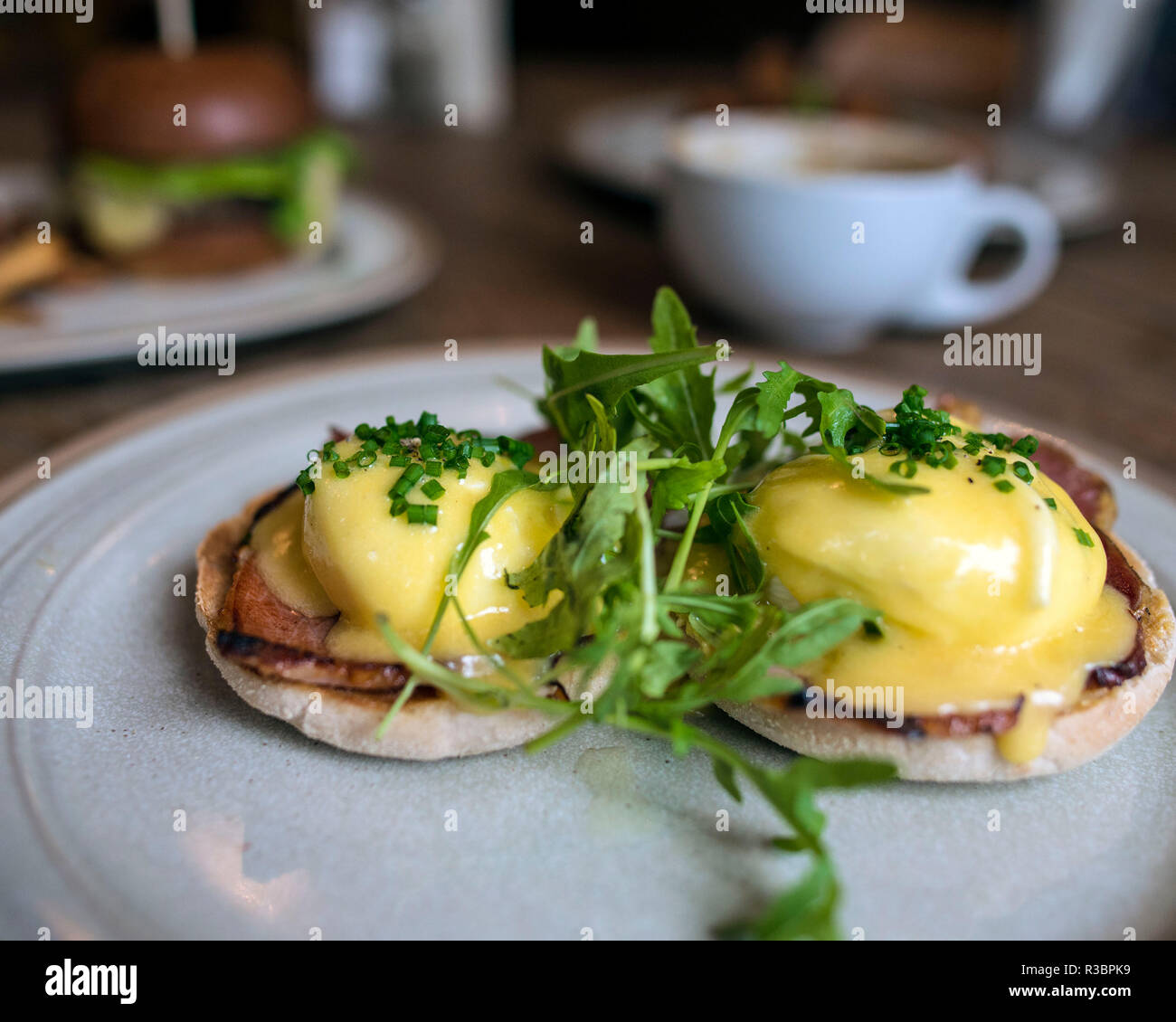 Healthy Rustic Vegetarian Food Stock Photo - Alamy