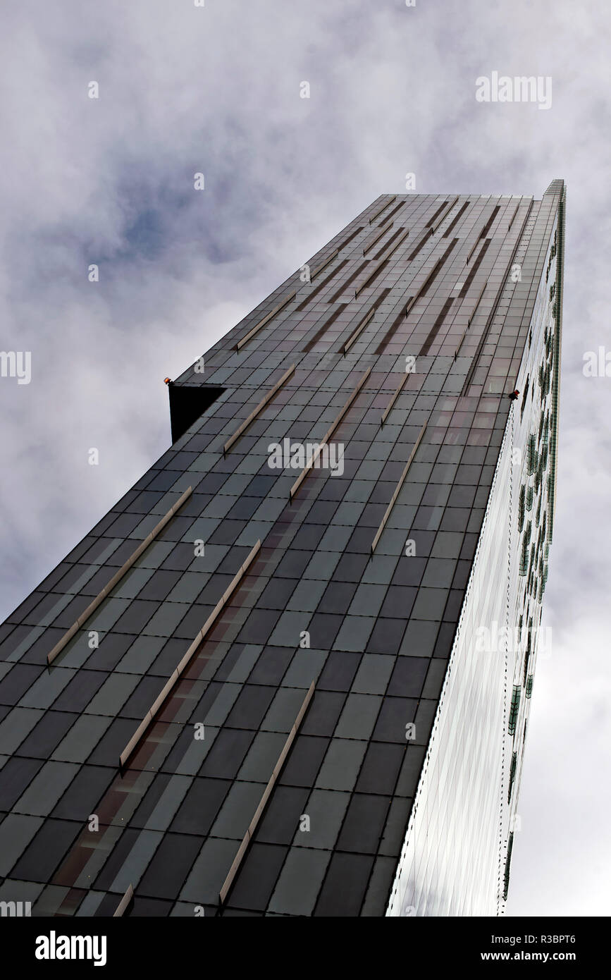 Manchester City Centre, Deansgate, The Hilton Stock Photo - Alamy