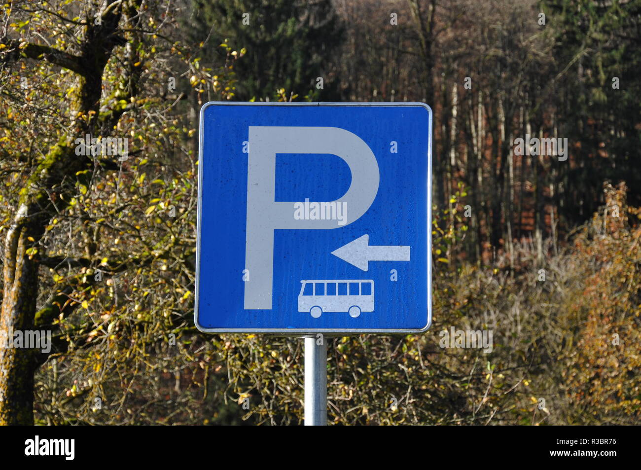 Bus Parking Sign High Resolution Stock Photography and Images - Alamy
