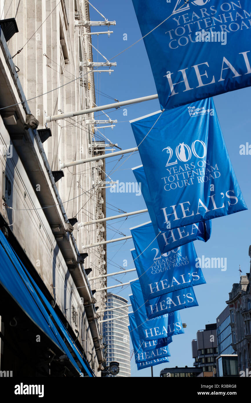 Tottenham court road heals hi-res stock photography and images - Alamy
