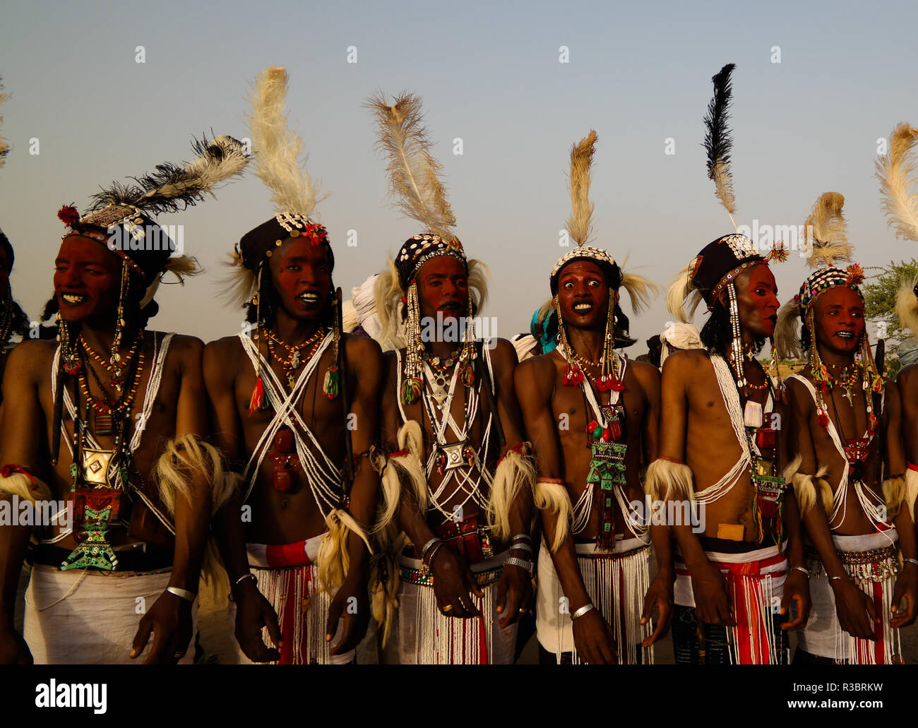 Wodaabe men hi-res stock photography and images - Alamy